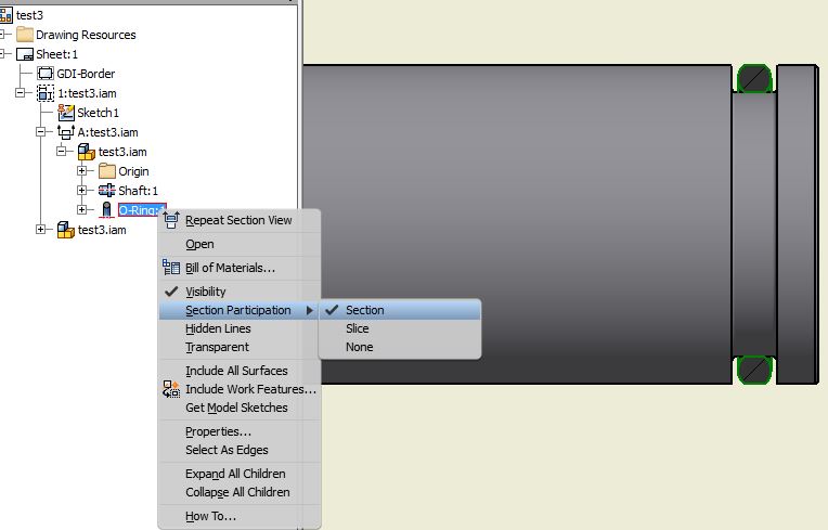 Solved: Section view of assembly - Autodesk Community