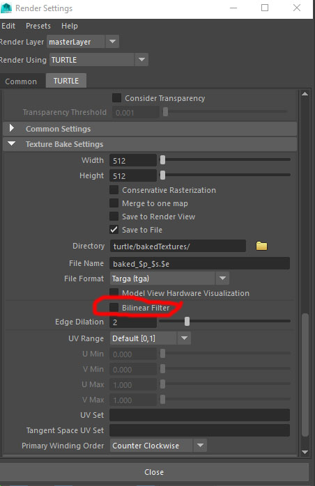 Artifacts when baking textures with Turtle render. - Autodesk Community