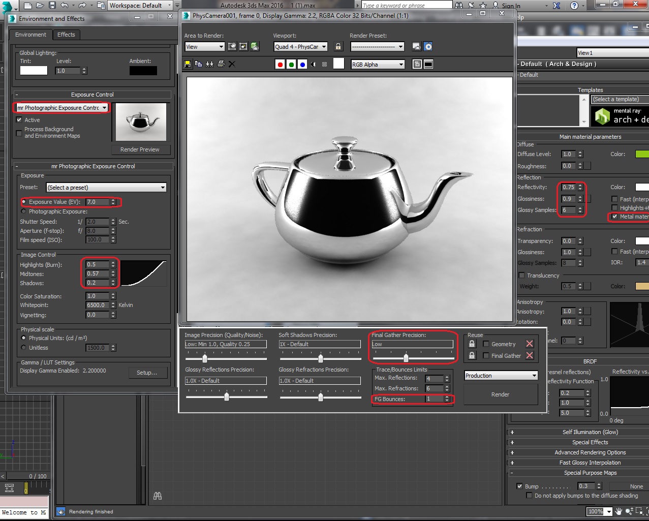 Solved: Mental Ray Render Shadow Density - Autodesk Community