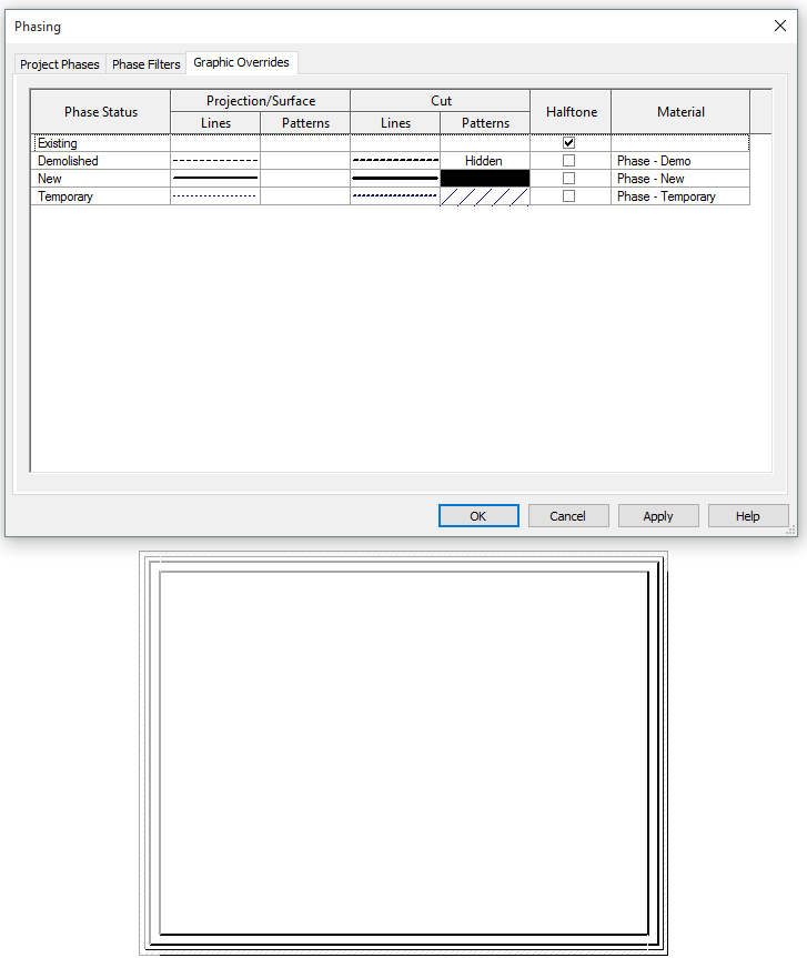Phasing Graphics and Detail Level - Autodesk Community