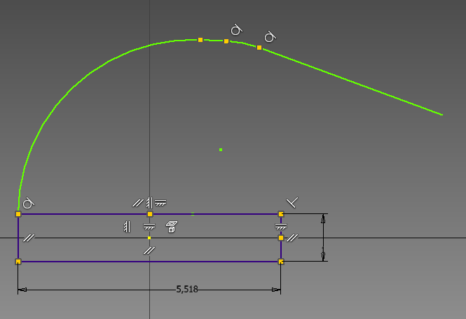 Solved: I can't create a G2 constraint. - Autodesk Community