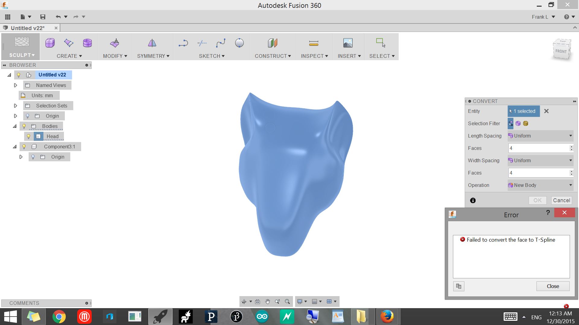 Solved: little help with this model - Autodesk Community