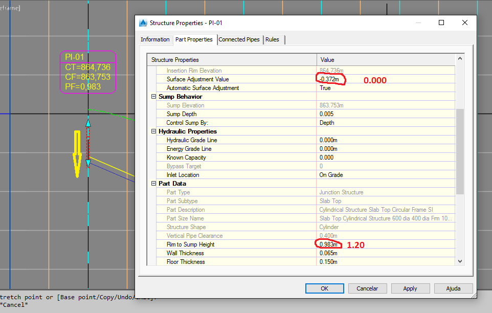 Solved: Rim to Sump height problem - Autodesk Community