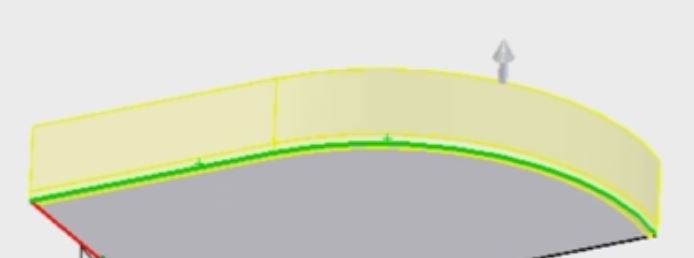 Sheet metal environment, creating curved edges fold and flange ...