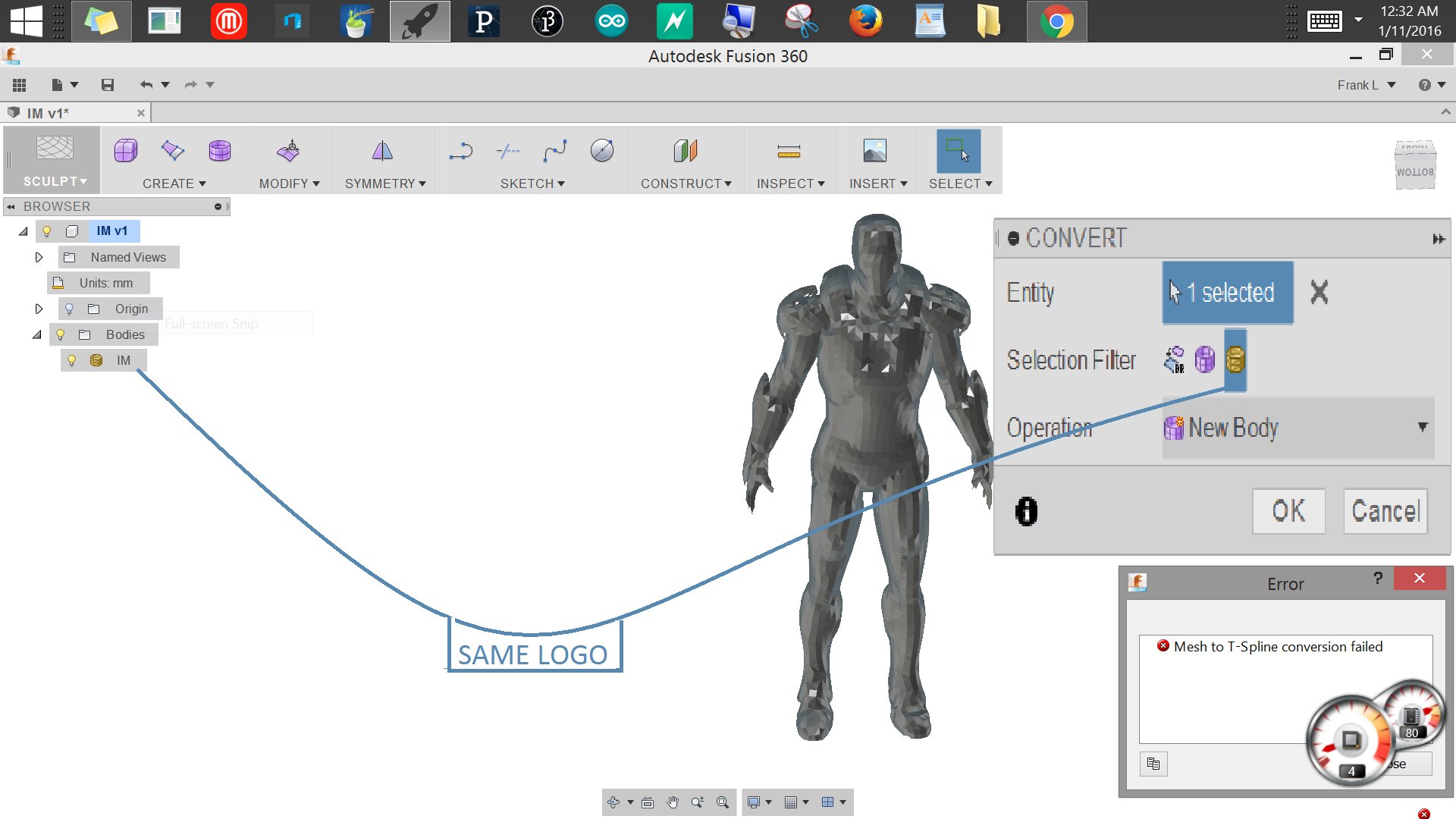 Solved: STL file import for sculpting edit? - Autodesk Community