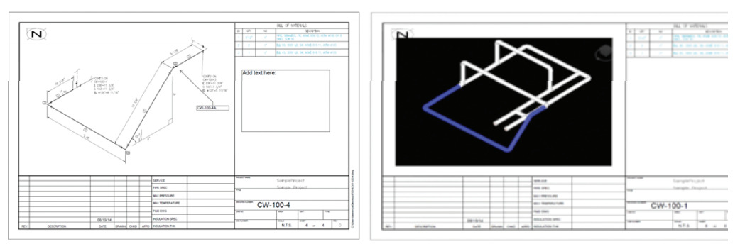 Option to create "two-sided" isometrics - Autodesk Community