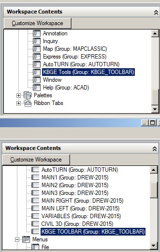 Partial loaded cuix files not displaying correctly - Autodesk Community