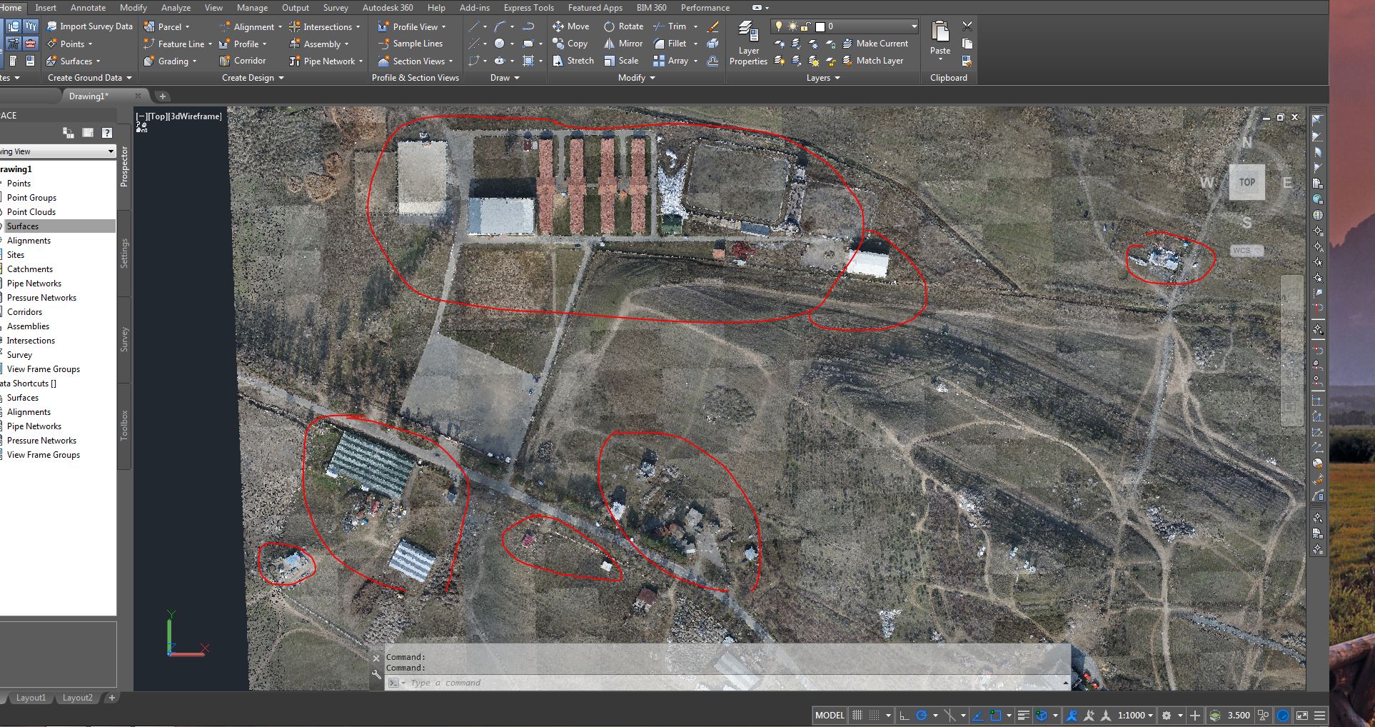attach RCP file format point cloud document into Civil 3D - Autodesk ...