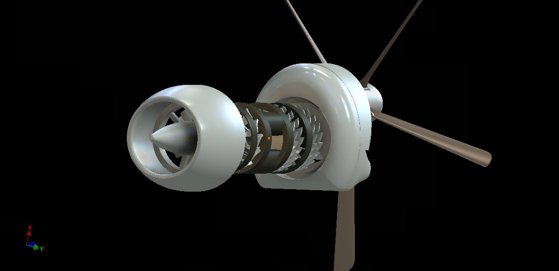 My Turboprop jet ( 3d printed) - Autodesk Community