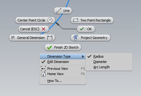 Solved: 2016 Inventor - Change dimension type not there! - Autodesk ...