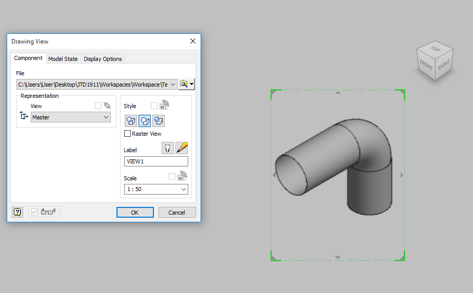 Insert drawing view with current camera - Autodesk Community