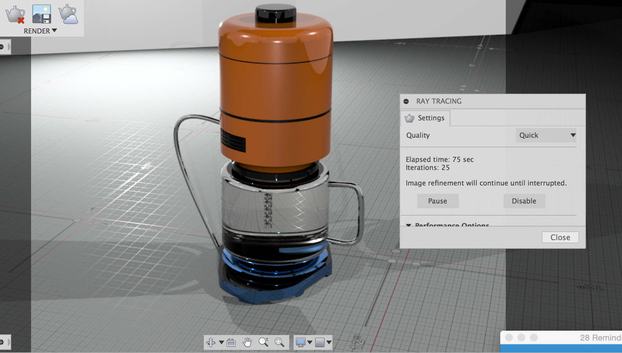 real emission material and reflection - Autodesk Community