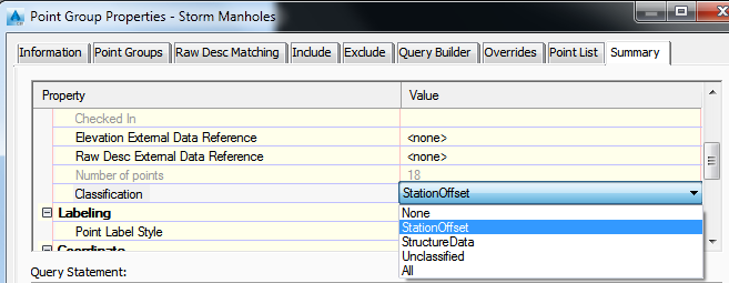 Point Group default classification - Autodesk Community