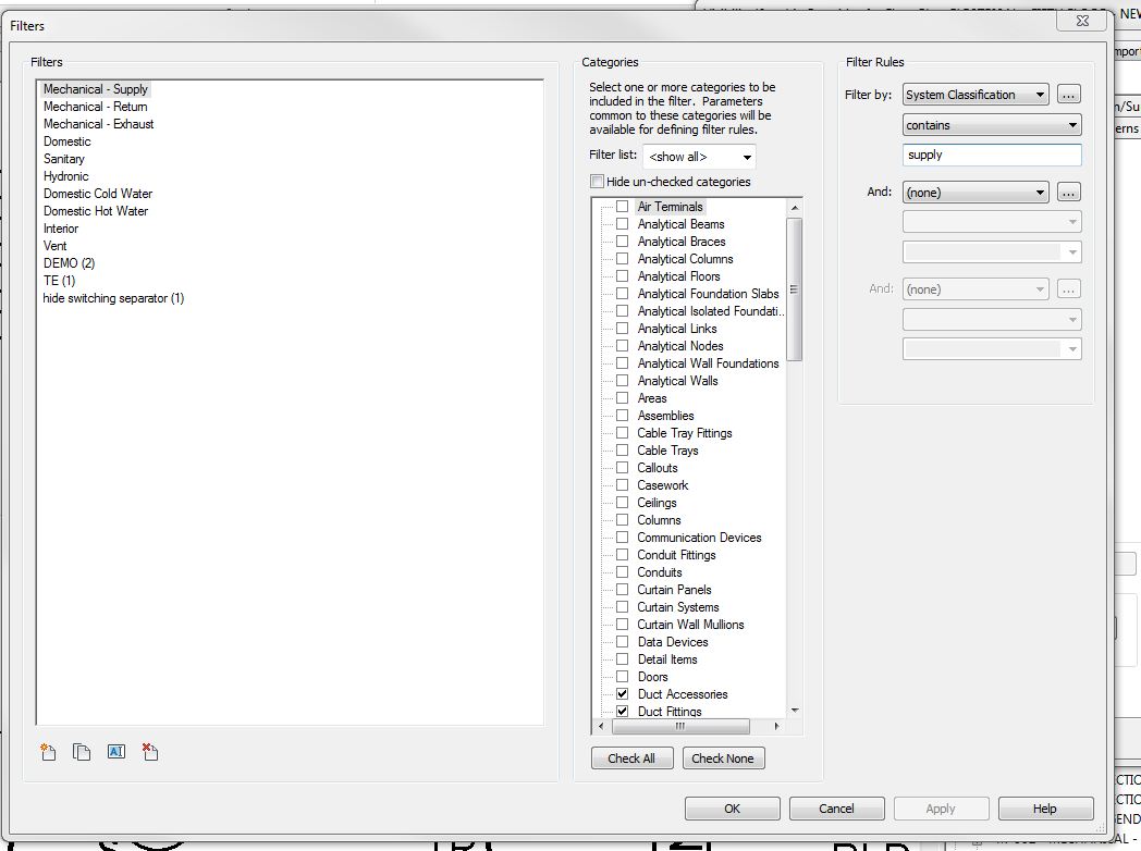 Solved: Creating a filter: Filter Rules - Autodesk Community
