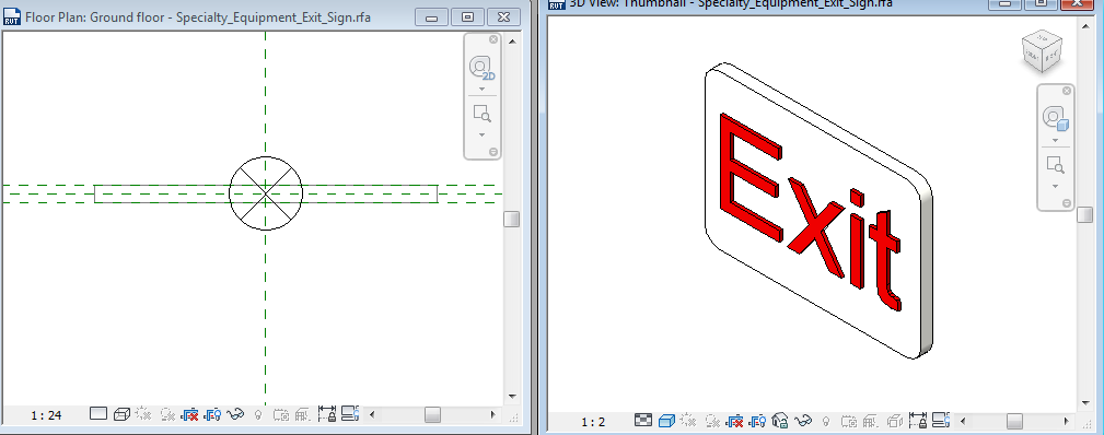 Solved: Need Help Loading Exit Sign - Autodesk Community