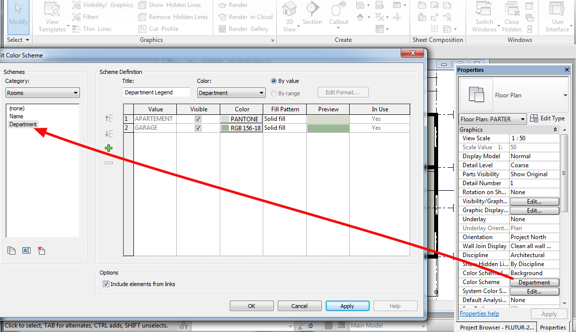 Solved: filling with color for rooms - Autodesk Community