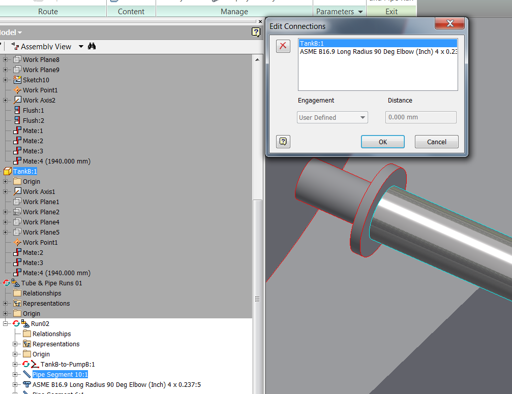 Tube and pipe - adding flange - Autodesk Community