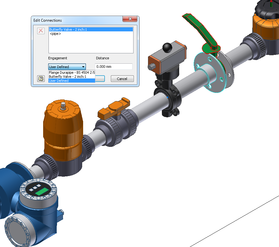 Tube and pipe - adding flange - Autodesk Community