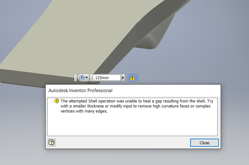 shell feature - Autodesk Community