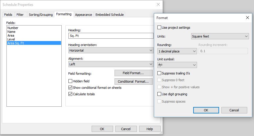 Solved: Further Unit Conversion Bug in Schedules - Autodesk Community