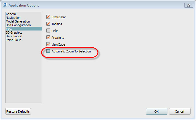 Automatic Zoom to Selection or Selection Set - Autodesk Community