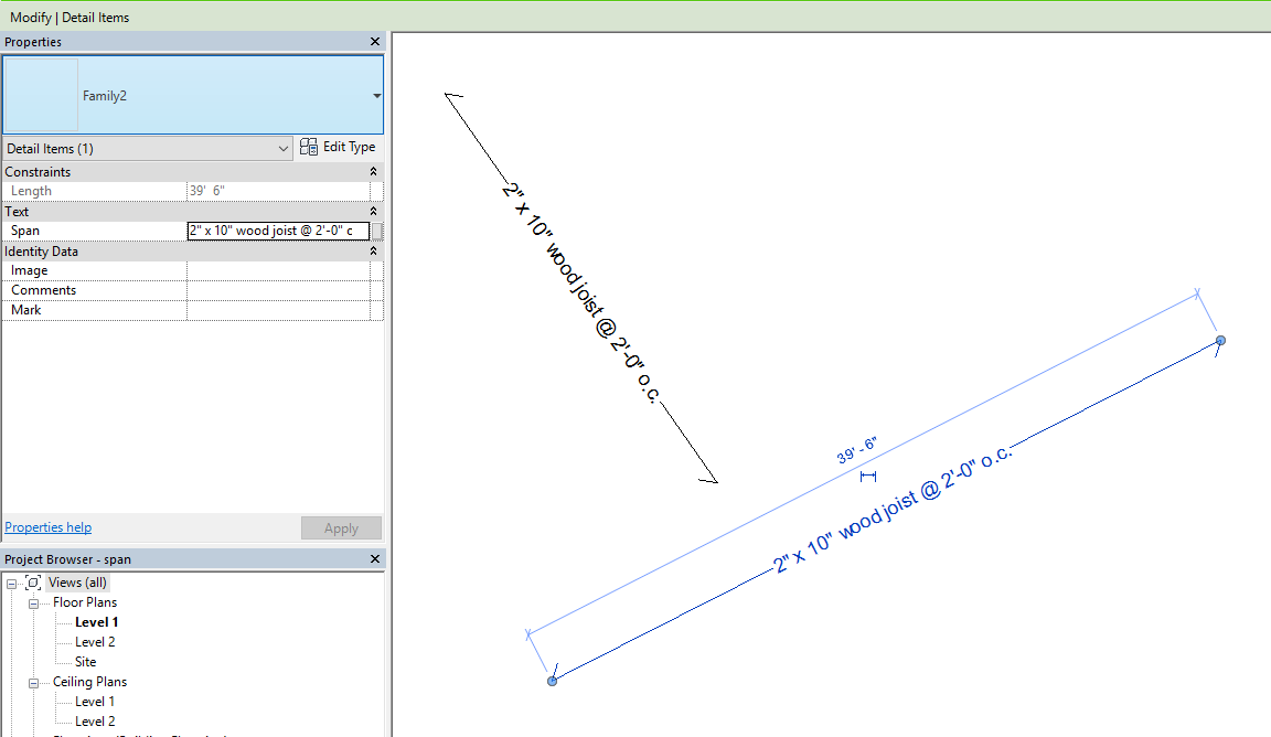 Solved: Detail item family with label - Autodesk Community