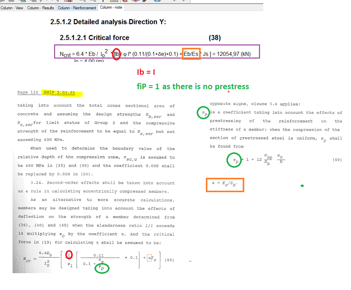 the column Critical Forces formula - Autodesk Community