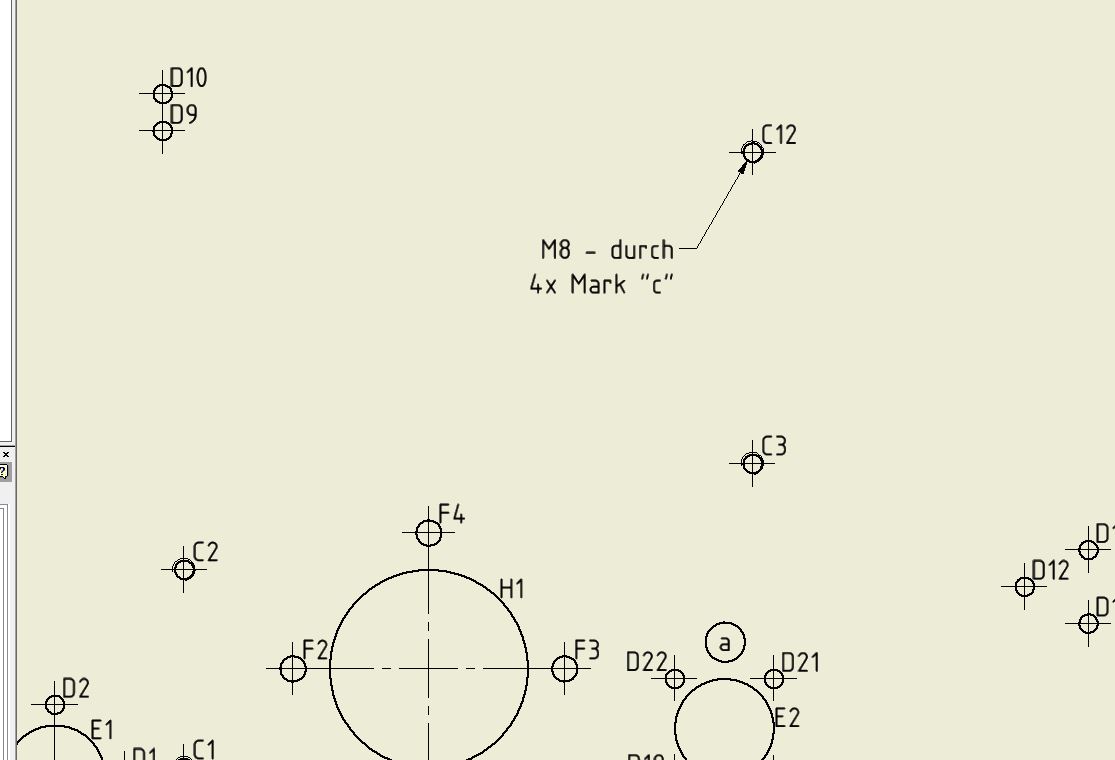 Solved: adding multimple leaders to hole callout - Autodesk Community