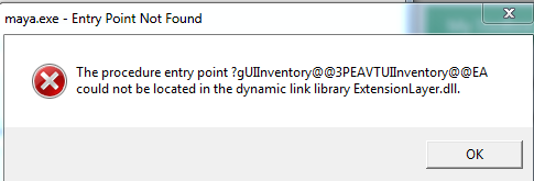 maya.exe Entry Point Not Found - Autodesk Community