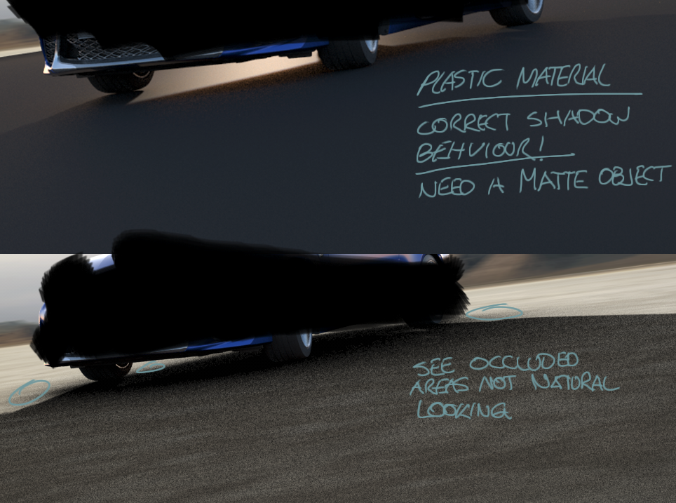 Problem with Occlusion Raytracing Shadow - Autodesk Community