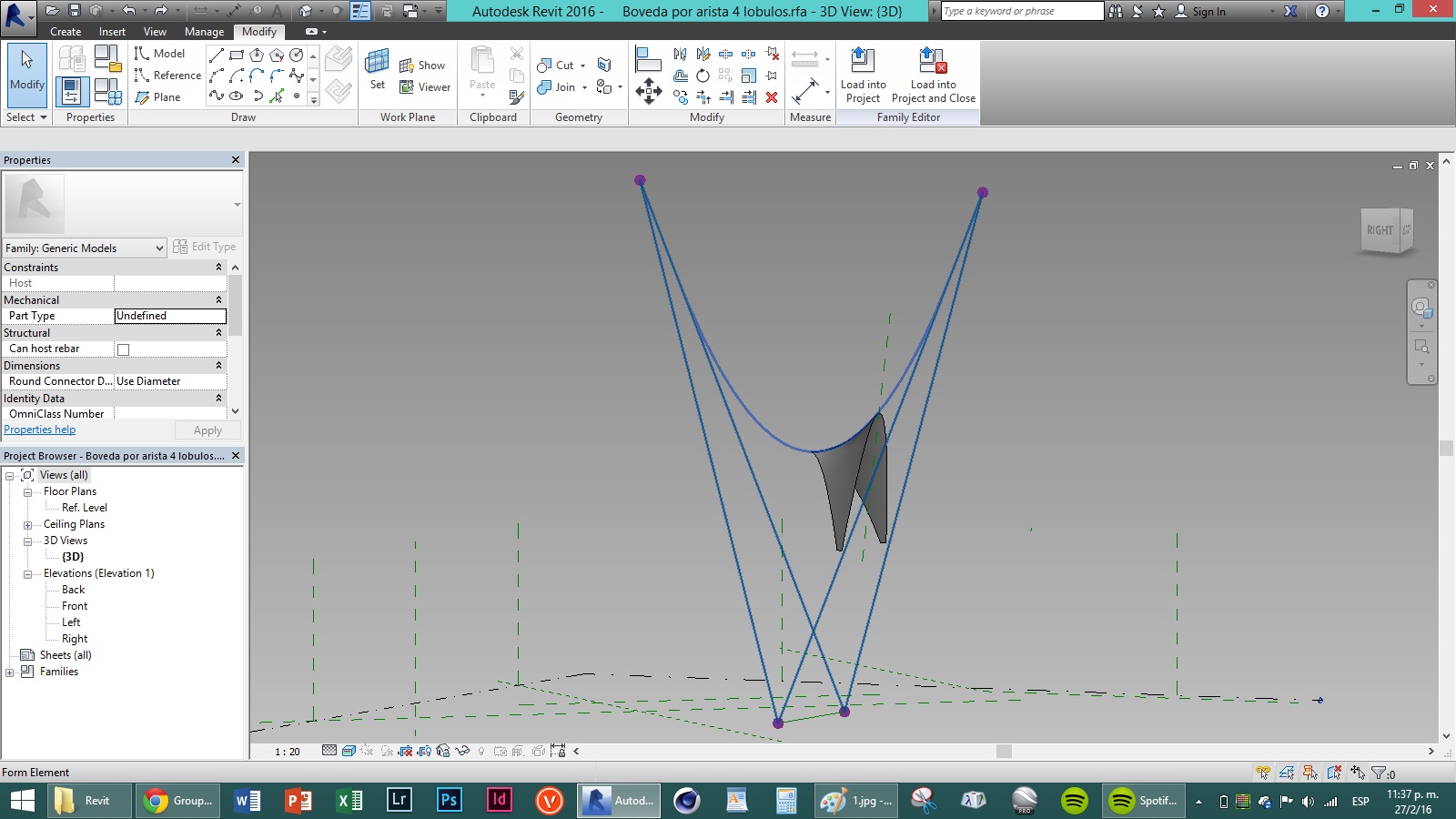 Solved: Hyperbolic Paraboloids roof - Autodesk Community