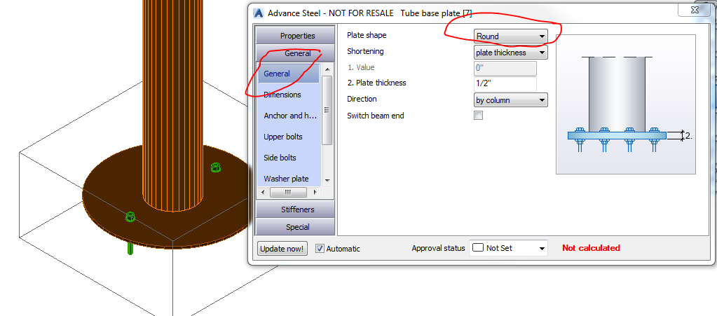 Base Plate Circular - Autodesk Community