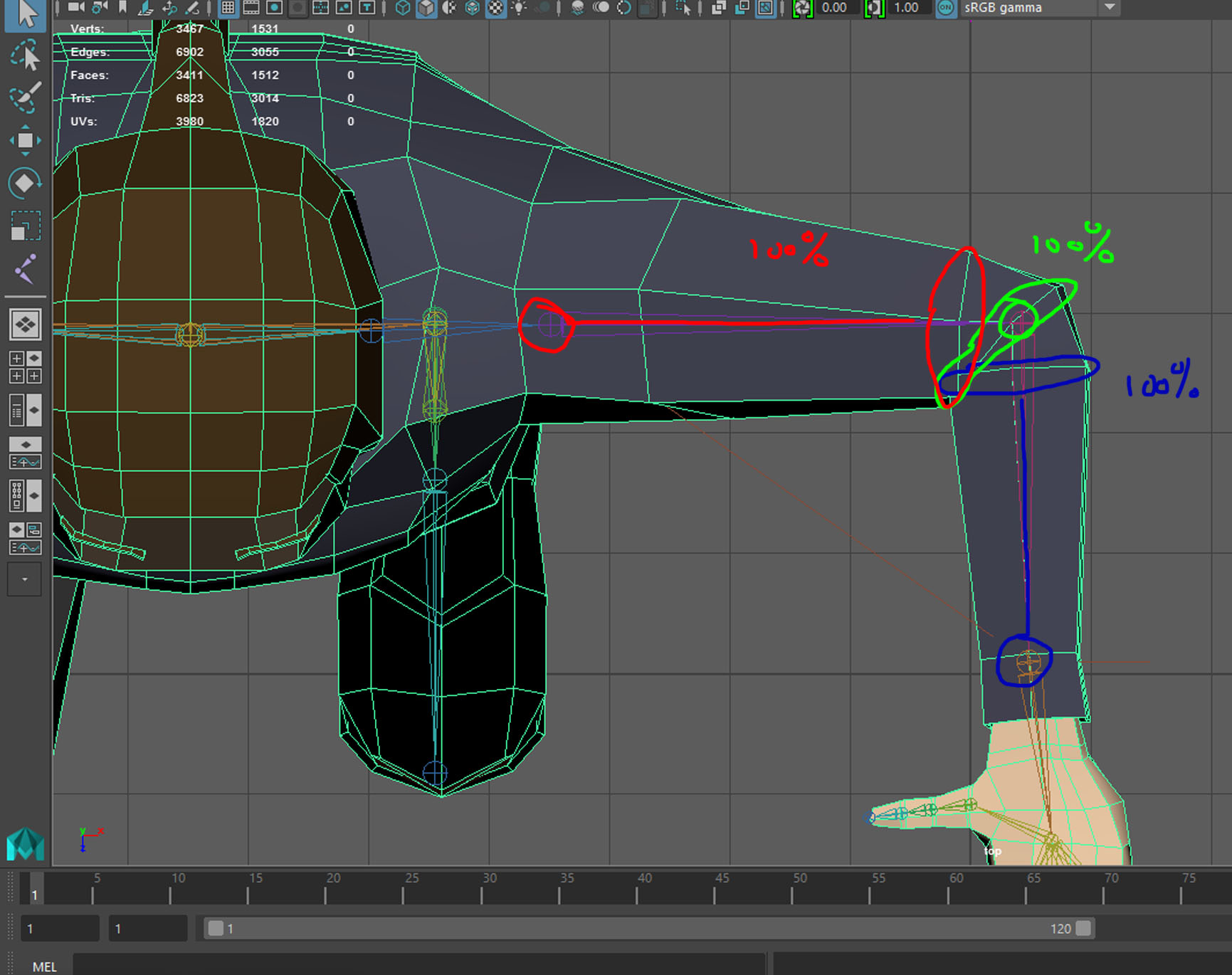 Character bend joint problem - Autodesk Community