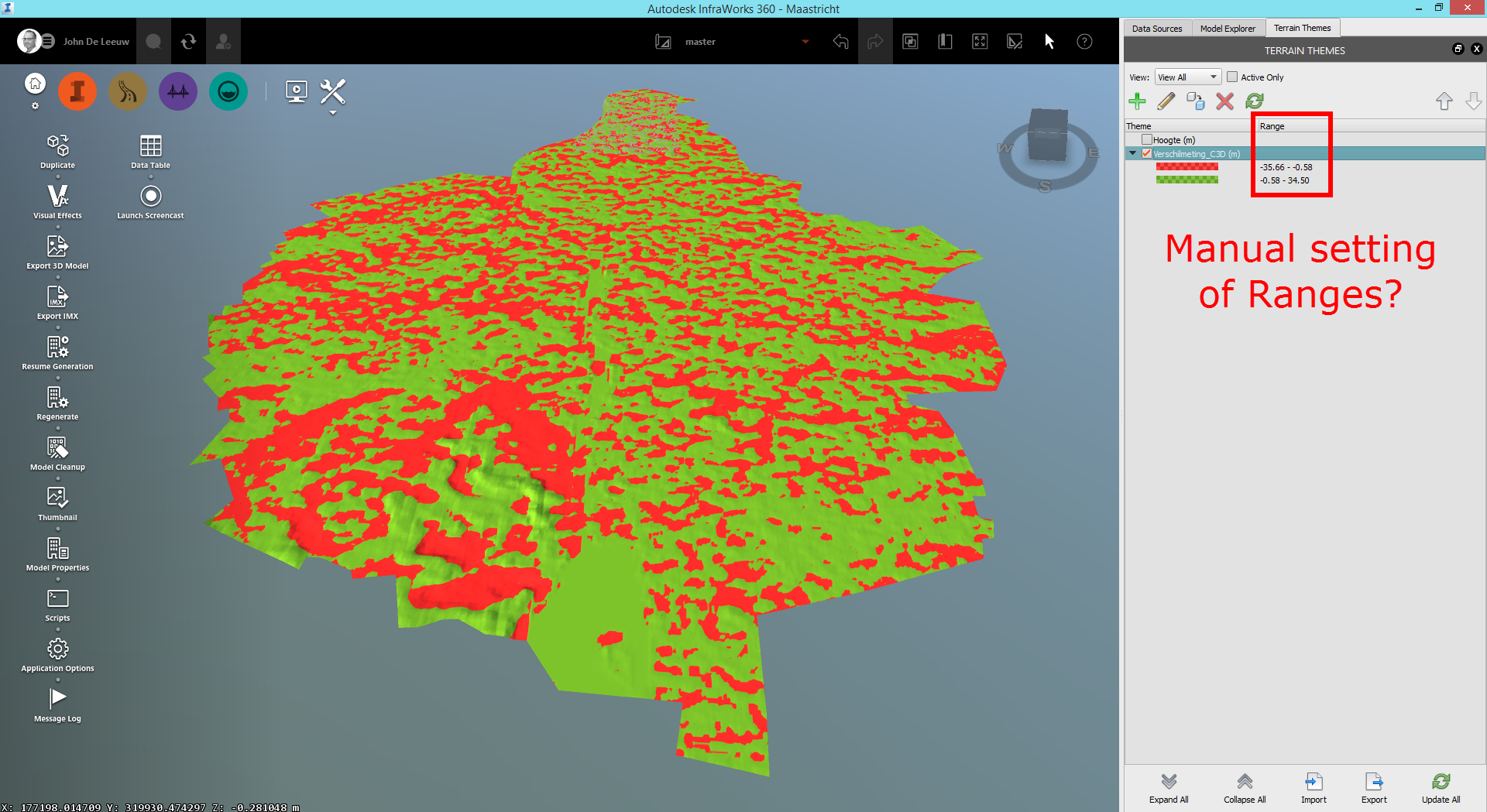 Manual theming of Elevation Ranges - Autodesk Community