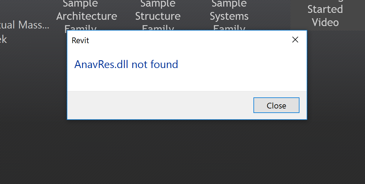 error message: External Tools - Add-in Assembly Not Found. - Autodesk ...