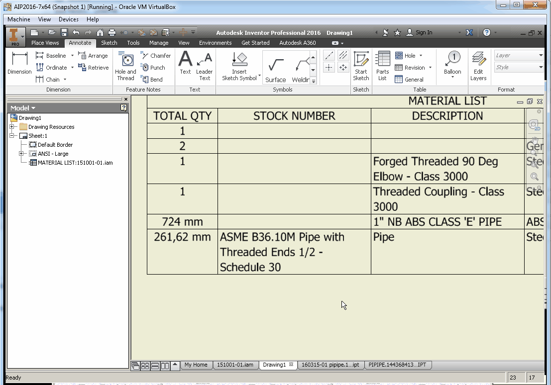 Solved: Tube & Pipe BOM - Autodesk Community