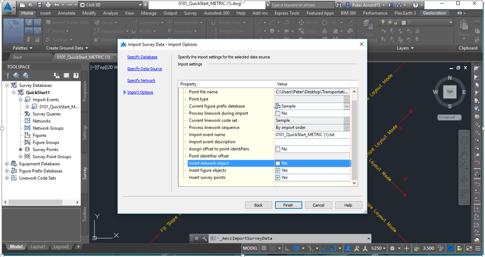 Solved: Survey Import Problem.... - Autodesk Community