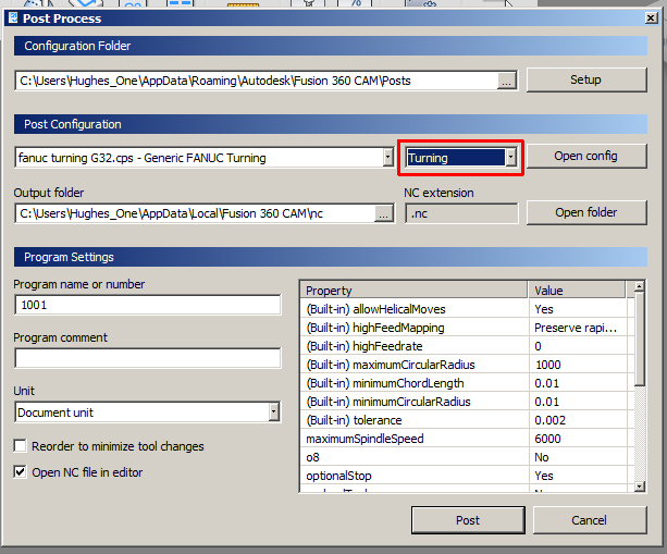 Lathe Post Processing Errors - Autodesk Community