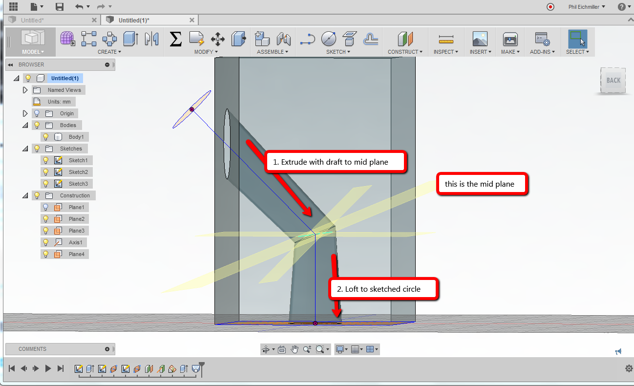 Solved: Adding Draft To A Cast Channel (Hole) - Autodesk Community