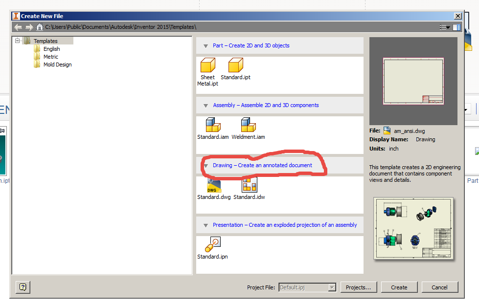 Solved: Create New File - Autodesk Community
