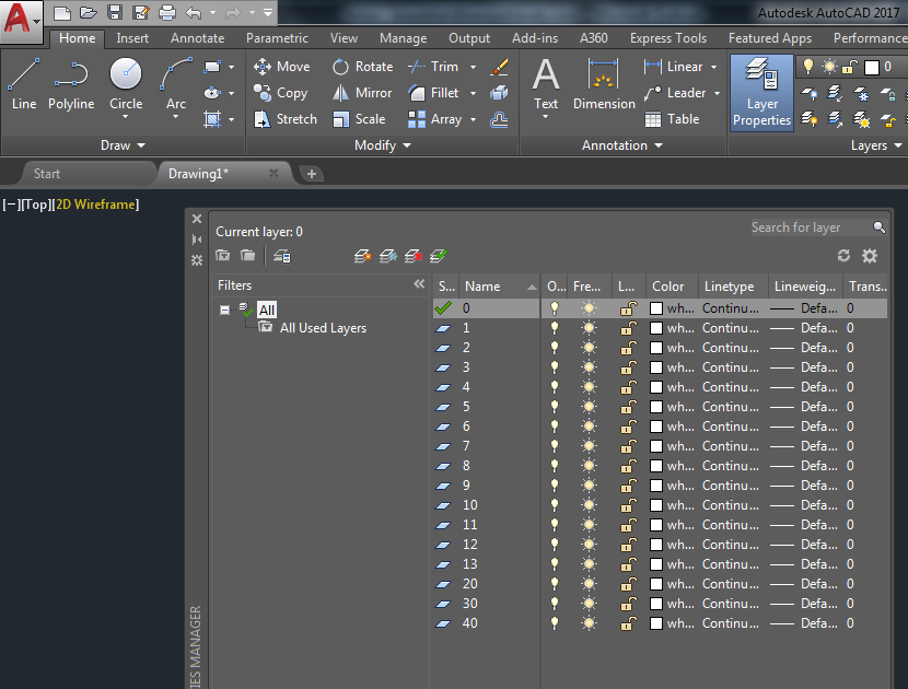 2017 logical layer numbering wrong in Quick Properties - Autodesk Community