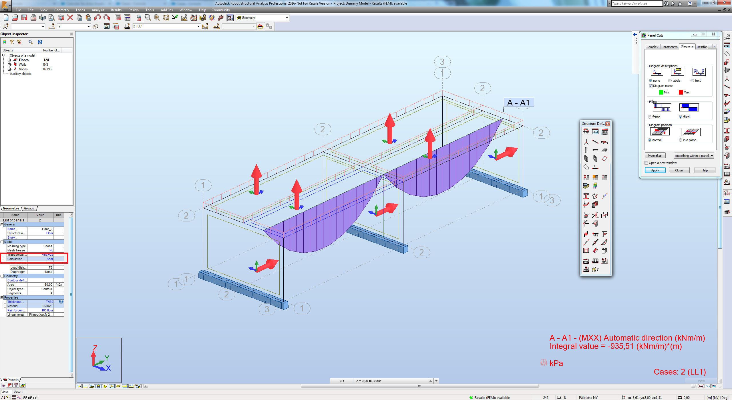 Solved: Linear releases between slabs and wall/beams/columns - Autodesk Community