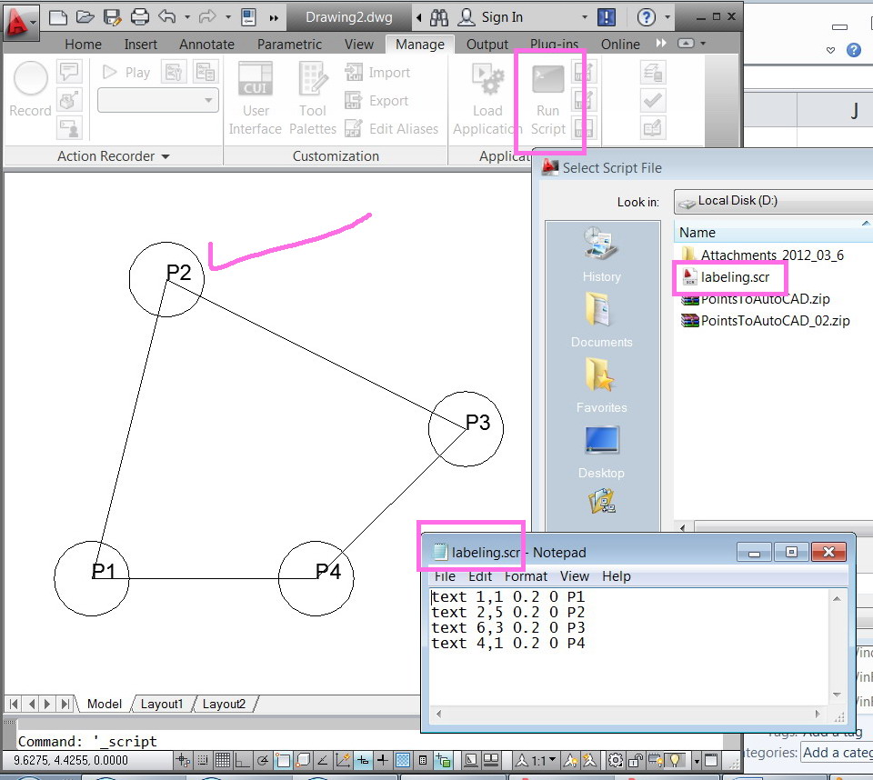 Solved: Points Labeling, - Page 2 - Autodesk Community