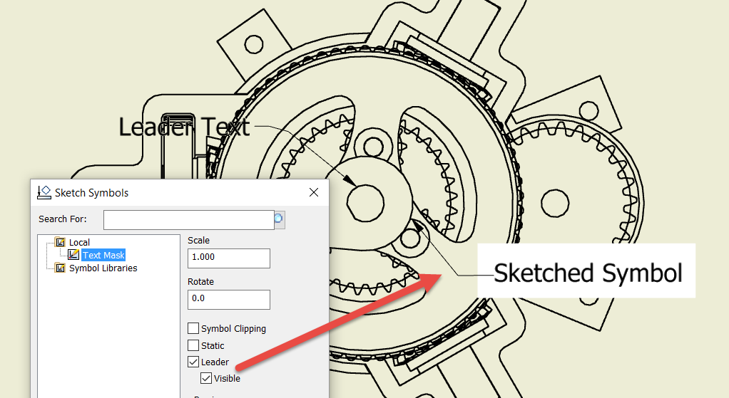 Solved: Is there a text mask option in a drawing? - Autodesk Community