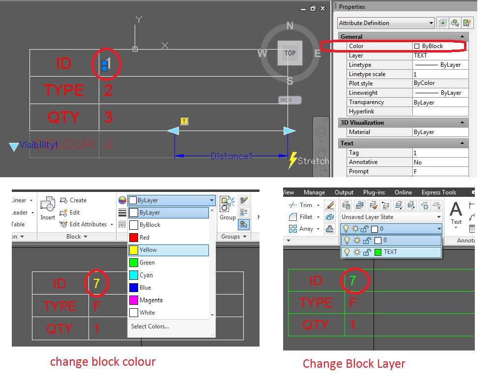 Solved: Attribute Color Changed Dynamically - Autodesk Community