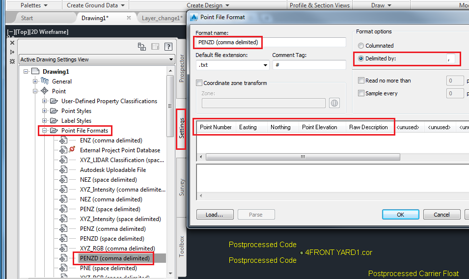 Solved: Survey point description code - Autodesk Community