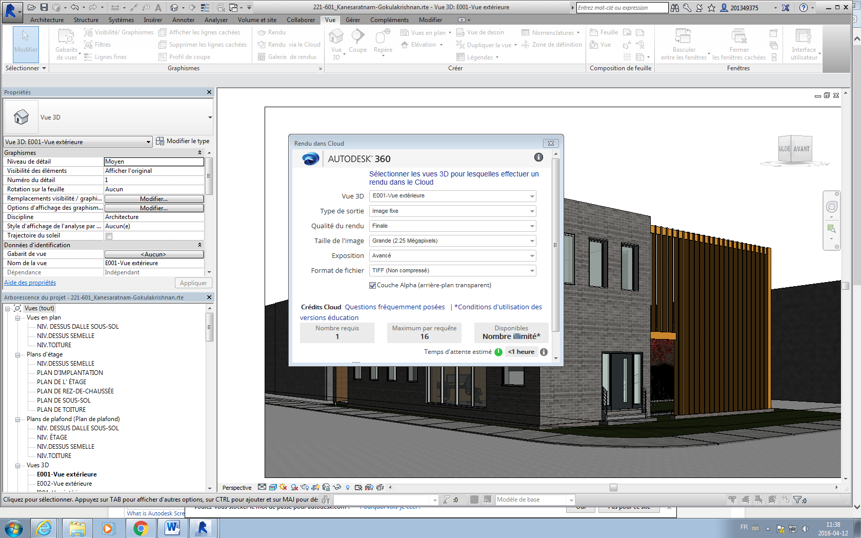 Render in Cloud Problem ".3" - Autodesk Community