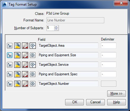 Solved: Setting up Line Number Tag tag format - Help with custom setup please?? - Autodesk Community
