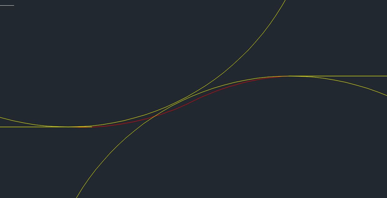 Solved: Equal curve between two straight lines - Autodesk Community
