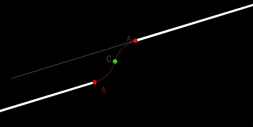 Solved: Equal curve between two straight lines - Autodesk Community